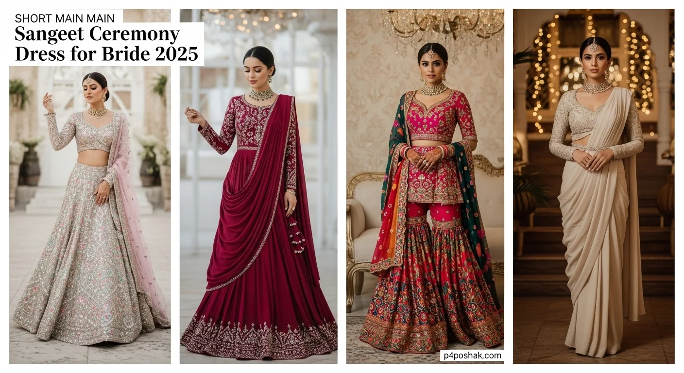 21 Latest Sangeet Ceremony Dress for Bride in 2025: Best Sangeet Outfit ...